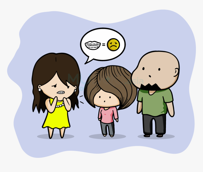 Lisa Telling Juliet And Dollah About Her Insecurity - Cartoon, HD Png ...