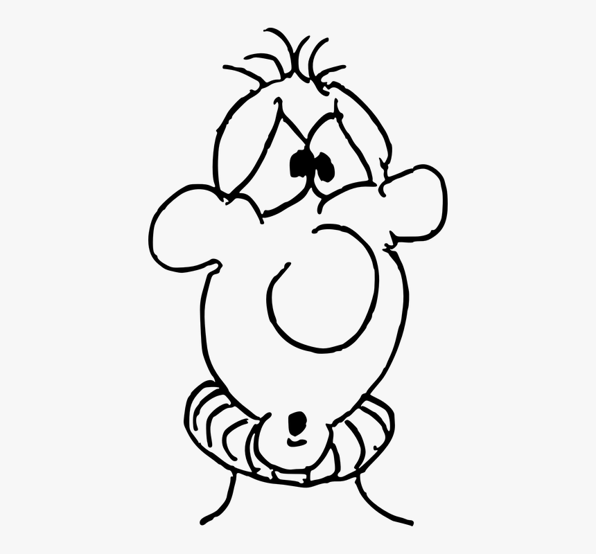 Comic, Face, Man, Embarrassed, Head, Whistle, White - Big Nose For ...