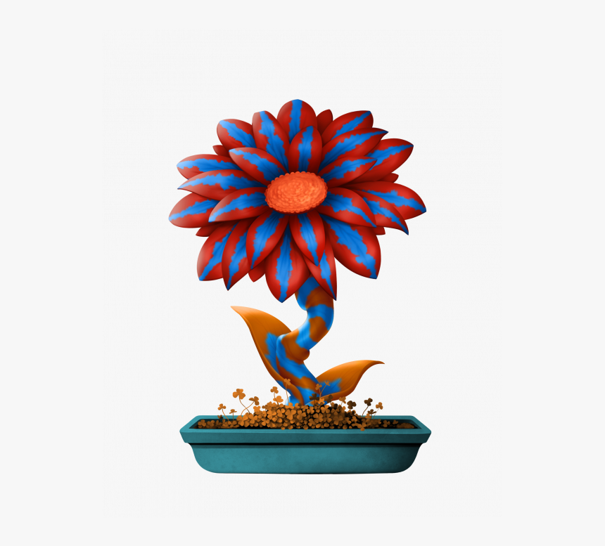 Beautiful Flower - Cryptoflowers, HD Png Download , Transparent Png ...