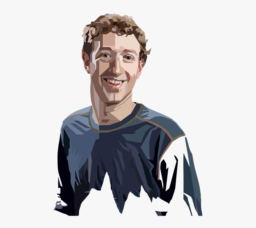 Transparent Mark Zuckerberg Png - Pop Art Mark Zuckerberg Portrait, Png ...