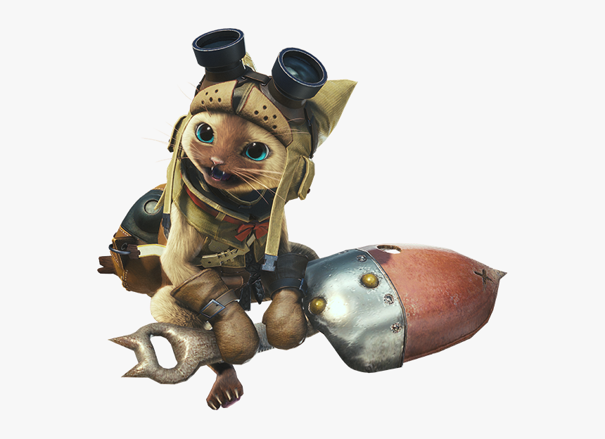 Monster Hunter World Png Pic - Monster Hunter World Felyne, Transparent ...