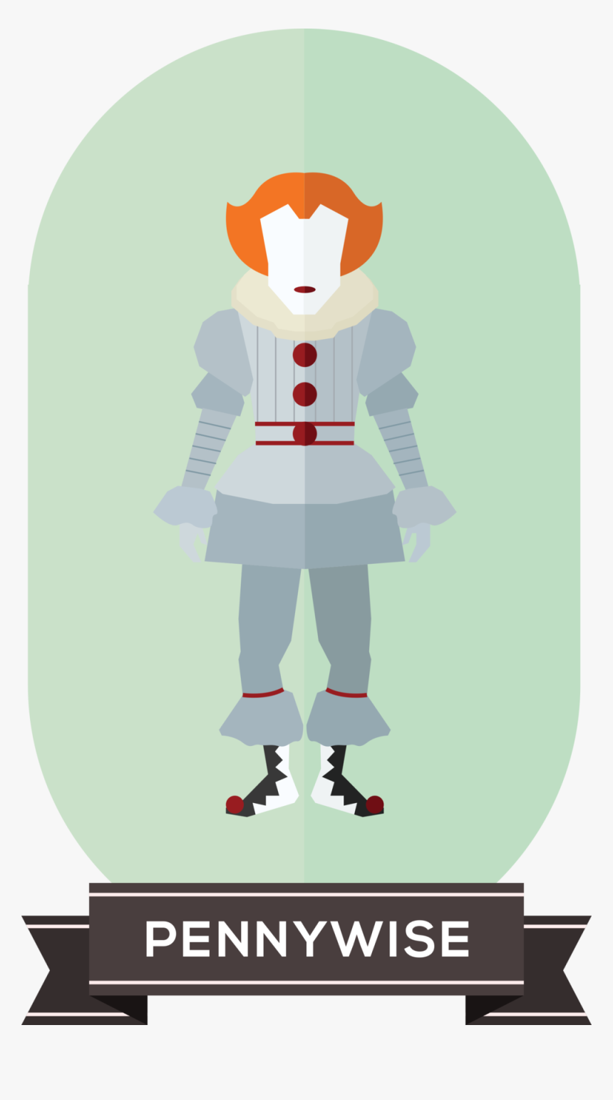 Pennywise - Cartoon, HD Png Download , Transparent Png Image - PNGitem