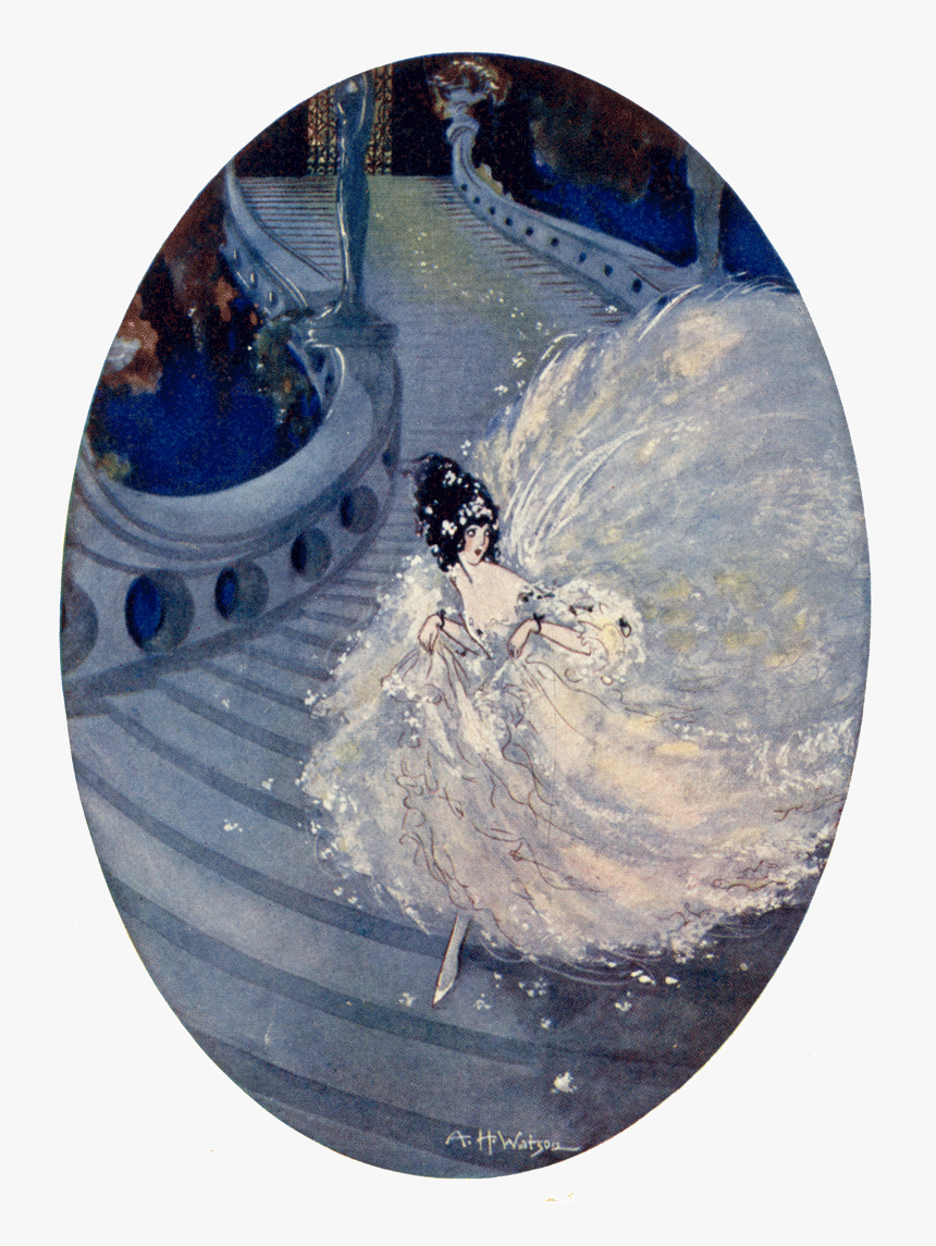 Cinderella Fairy Tale Illustrations Hd Png Download Transparent Png