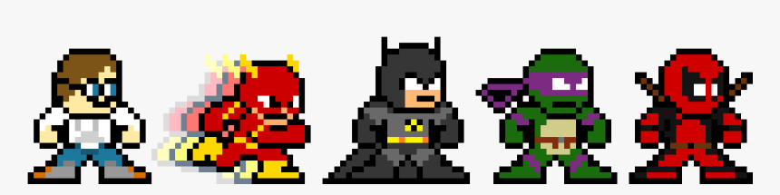 8 Bit Characters Png