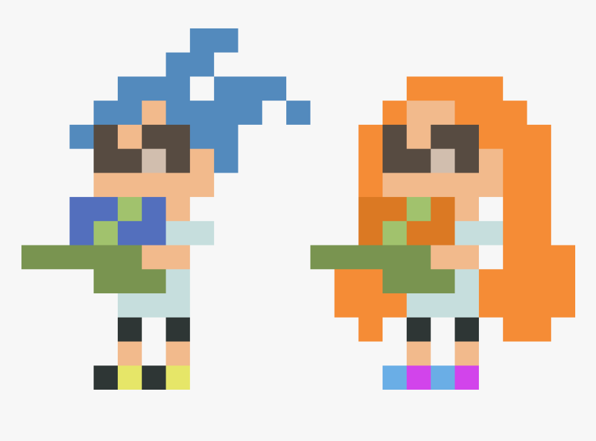 Baby Mario Pixel Art, HD Png Download , Transparent Png Image - PNGitem