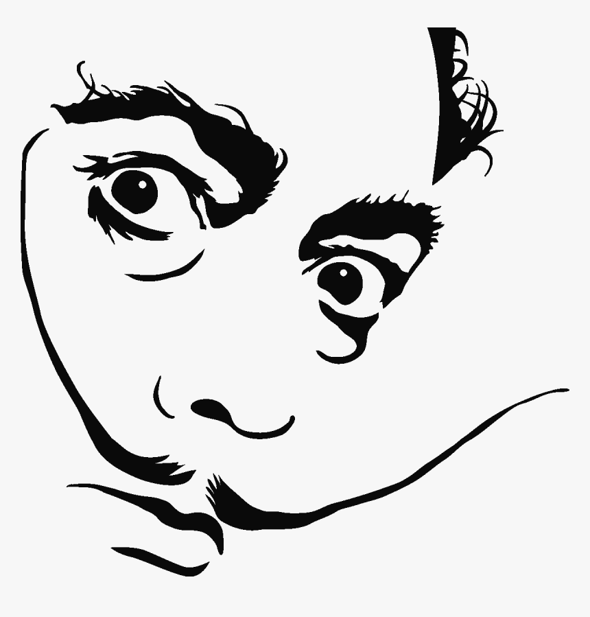 6 Photos, Type Rec, Salvador Dali - Dalì Png, Transparent Png ...