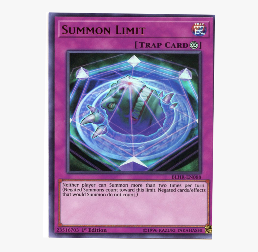 Yugioh Summon Limit, HD Png Download , Transparent Png Image - PNGitem