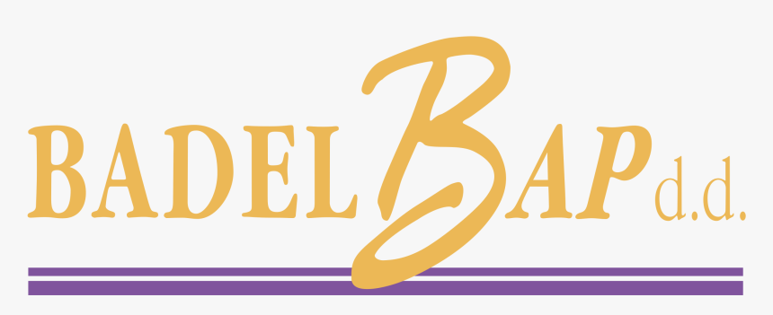 Badel Bap Logo Png Transparent - Calligraphy, Png Download ...