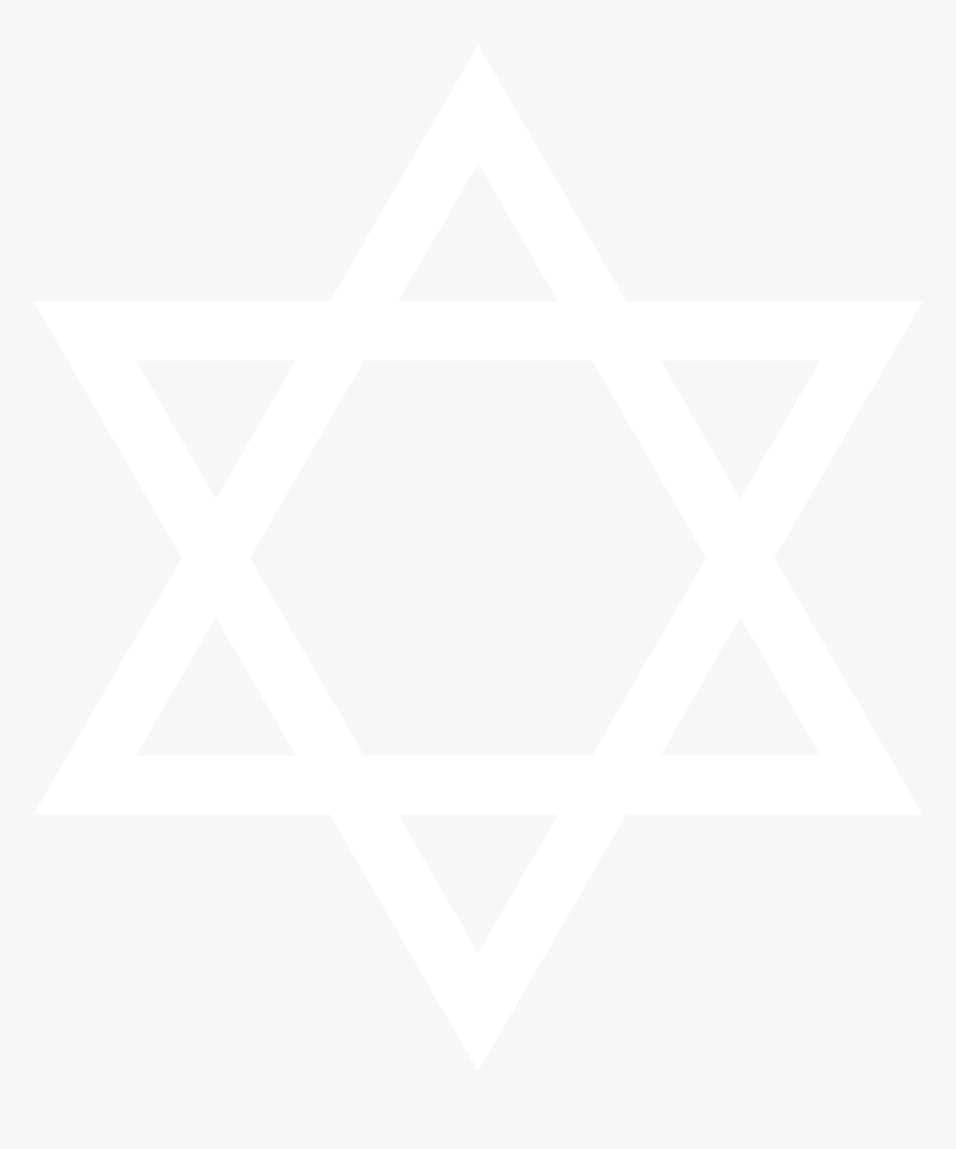 Black And White Jewish Star, HD Png Download , Transparent Png Image ...