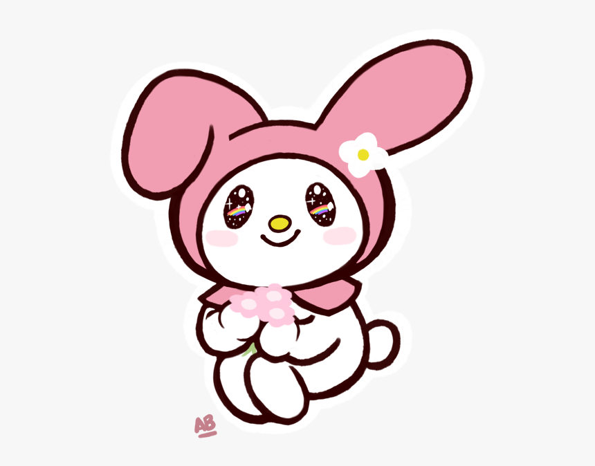 My Melody - Cartoon, HD Png Download , Transparent Png Image - PNGitem