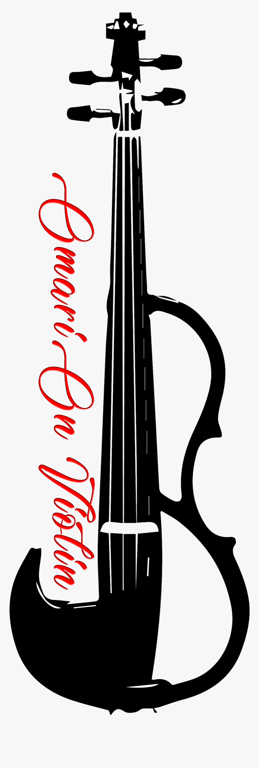 “omari On Violin” Logo - Yamaha Sv 200, HD Png Download , Transparent ...