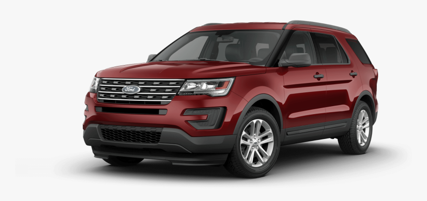 Ruby Red - 2017 Ford Explorer Gray, HD Png Download , Transparent Png ...