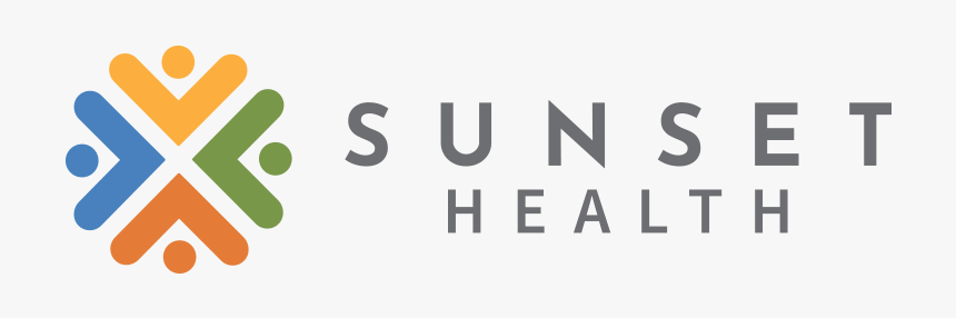 Sunset Health Logo Hrz - Graphic Design, HD Png Download , Transparent ...
