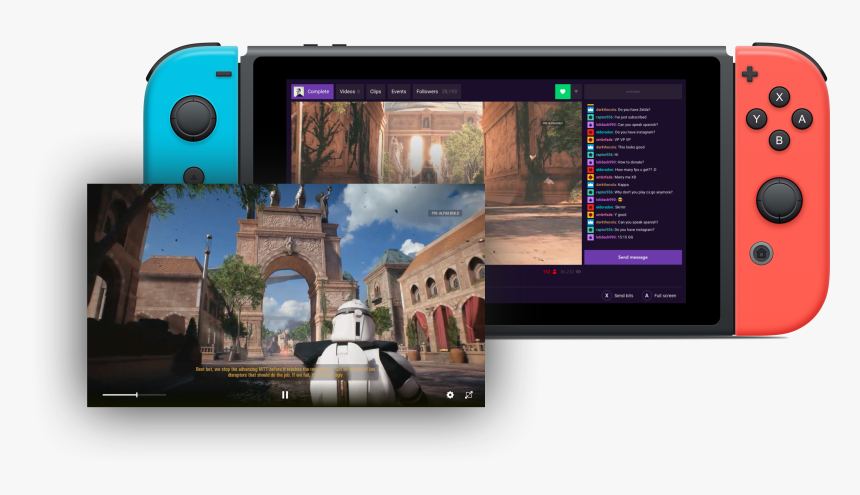 Neon Red Nintendo Switch, HD Png Download , Transparent Png Image - PNGitem