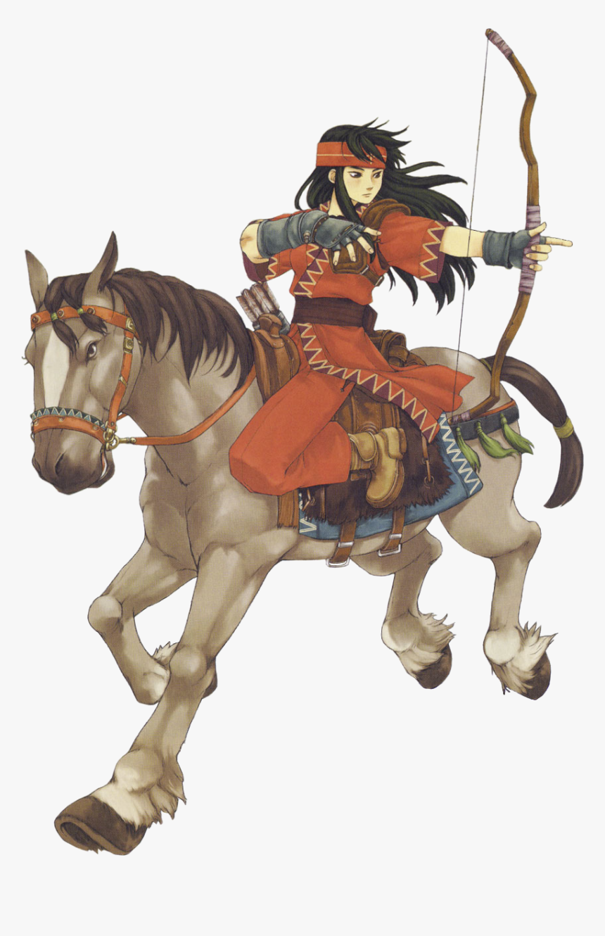 Feft Sue - Horse Archer Fire Emblem, HD Png Download , Transparent Png ...