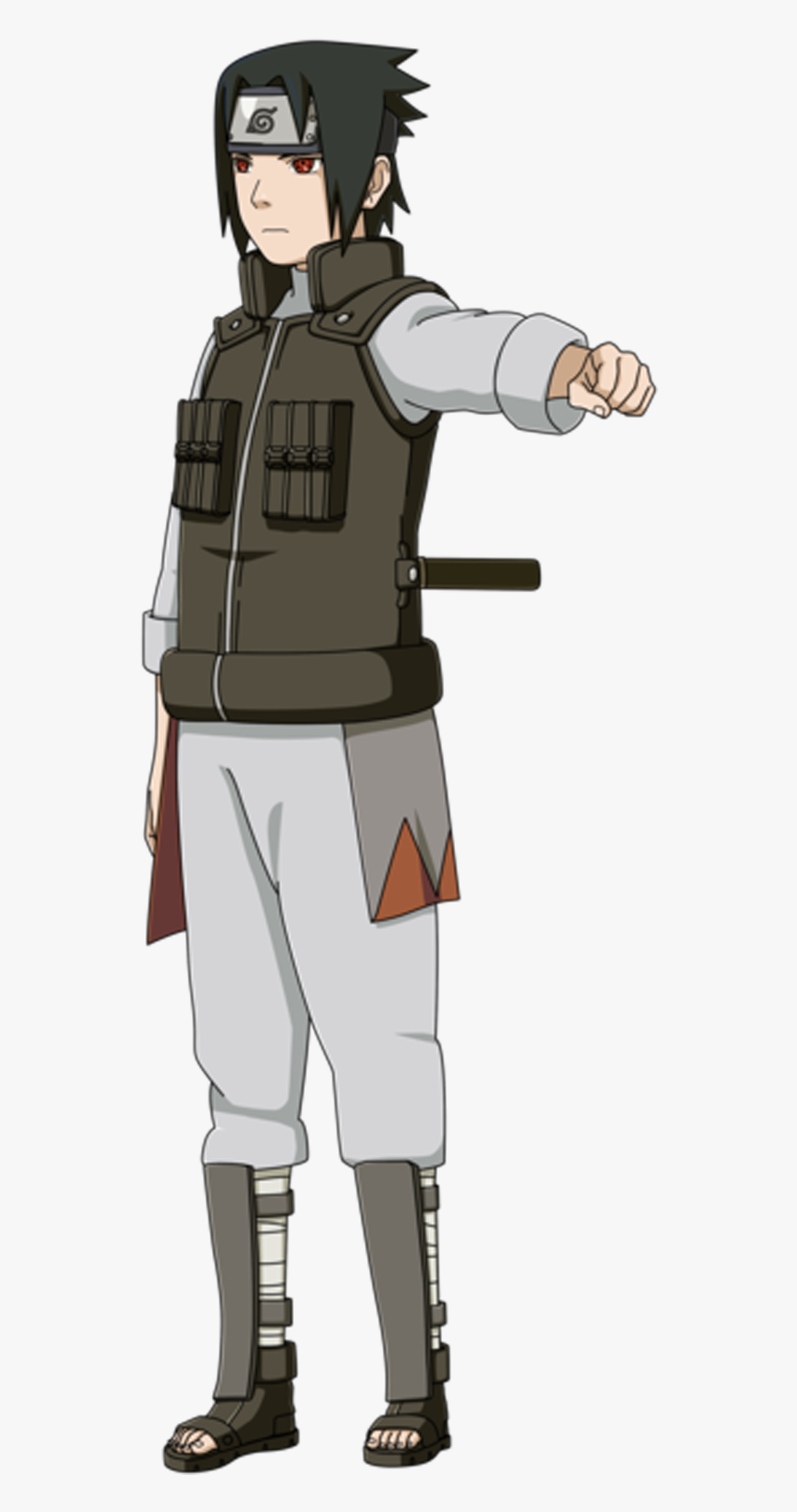 Sasuke Uchiha Police Force, HD Png Download , Transparent Png Image ...
