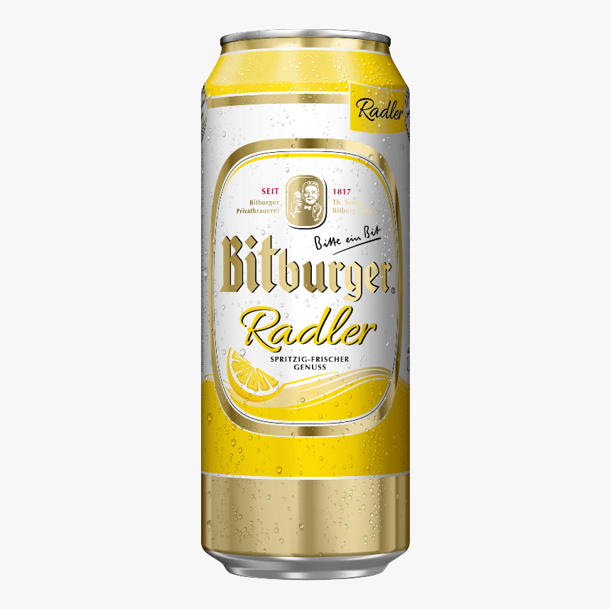 Bitburger Radler, HD Png Download , Transparent Png Image - PNGitem