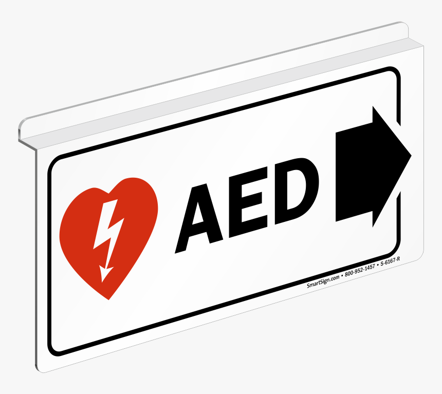 Aed Hanging Sign, HD Png Download , Transparent Png Image - PNGitem