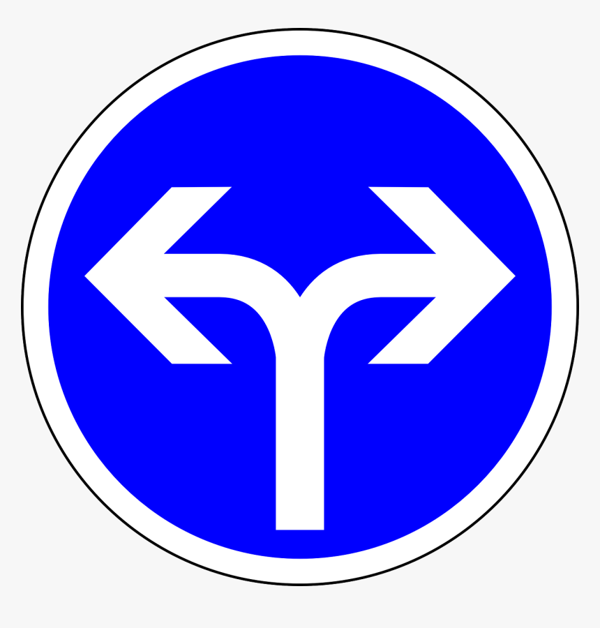 Go Left Or Right Left Right Free Photo - ทาง ซ้าย ทาง ขวา, HD Png ...