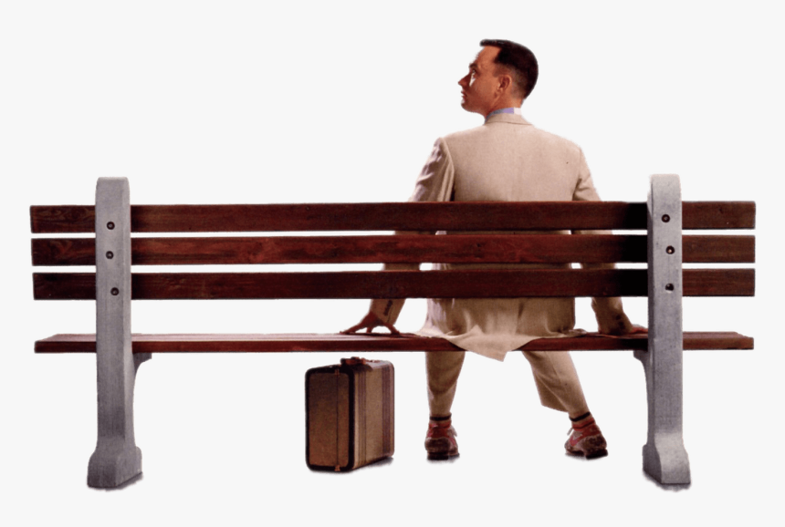 Forrest Gump Bench Vector, HD Png Download , Transparent Png Image ...