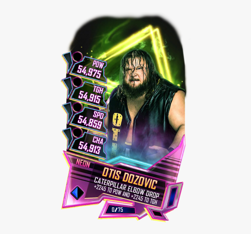 Neon Fusion Wwe Supercard, HD Png Download , Transparent Png Image ...