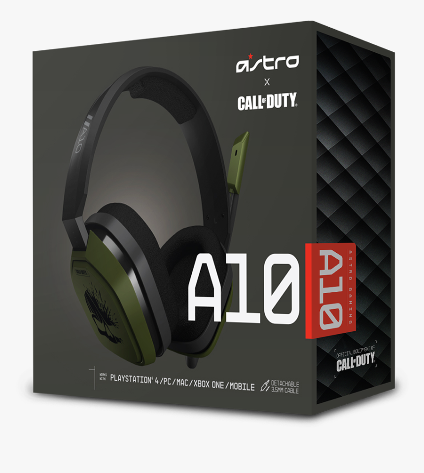 Astro A10 Call Of Duty, HD Png Download , Transparent Png Image - PNGitem