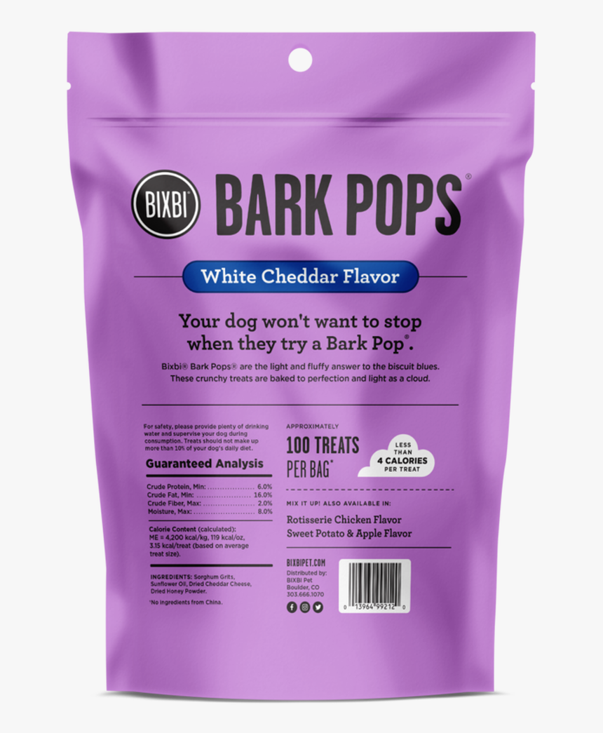 Bark Pops White Cheddar - Danmarks Indsamling, HD Png Download ...
