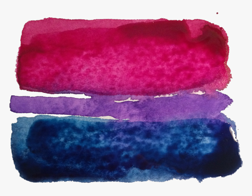 #pride #png #bi #bisexual #pink #blue #purple #lgbt - Watercolor Paint ...