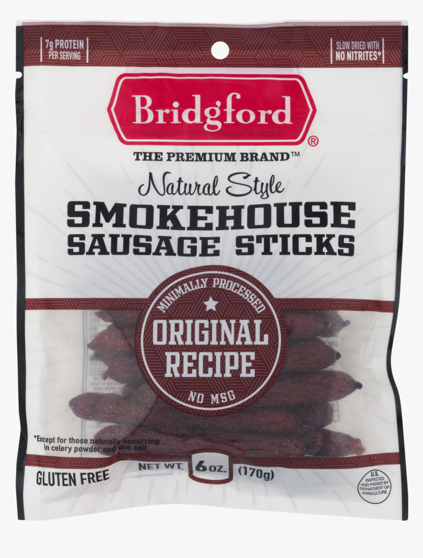 Bridgford Smokehouse Sausage Sticks, HD Png Download , Transparent Png ...