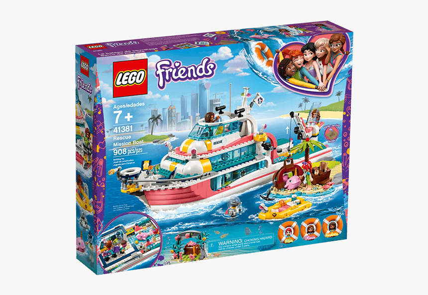 Lego® Friends 41381 Rescue Mission Boat - Lego Friends Underwater ...