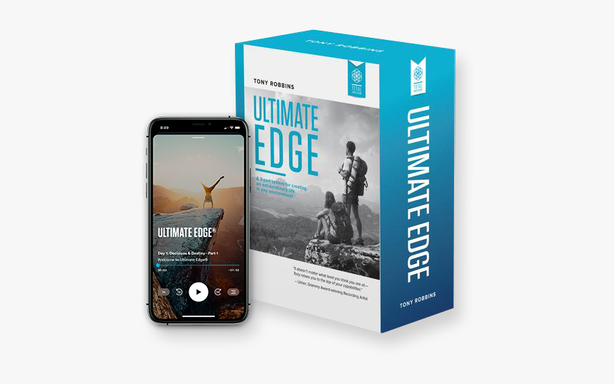 Tony Robbins Ultimate Edge, HD Png Download , Transparent Png Image ...