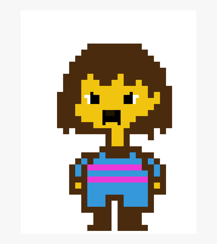 Frisk Undertale Sprite Transparent, HD Png Download , Transparent Png ...