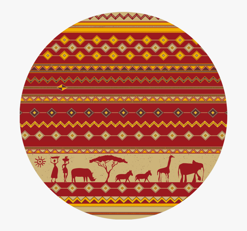 African Images Round Picture Class - Africa Design Circle Logo Png ...