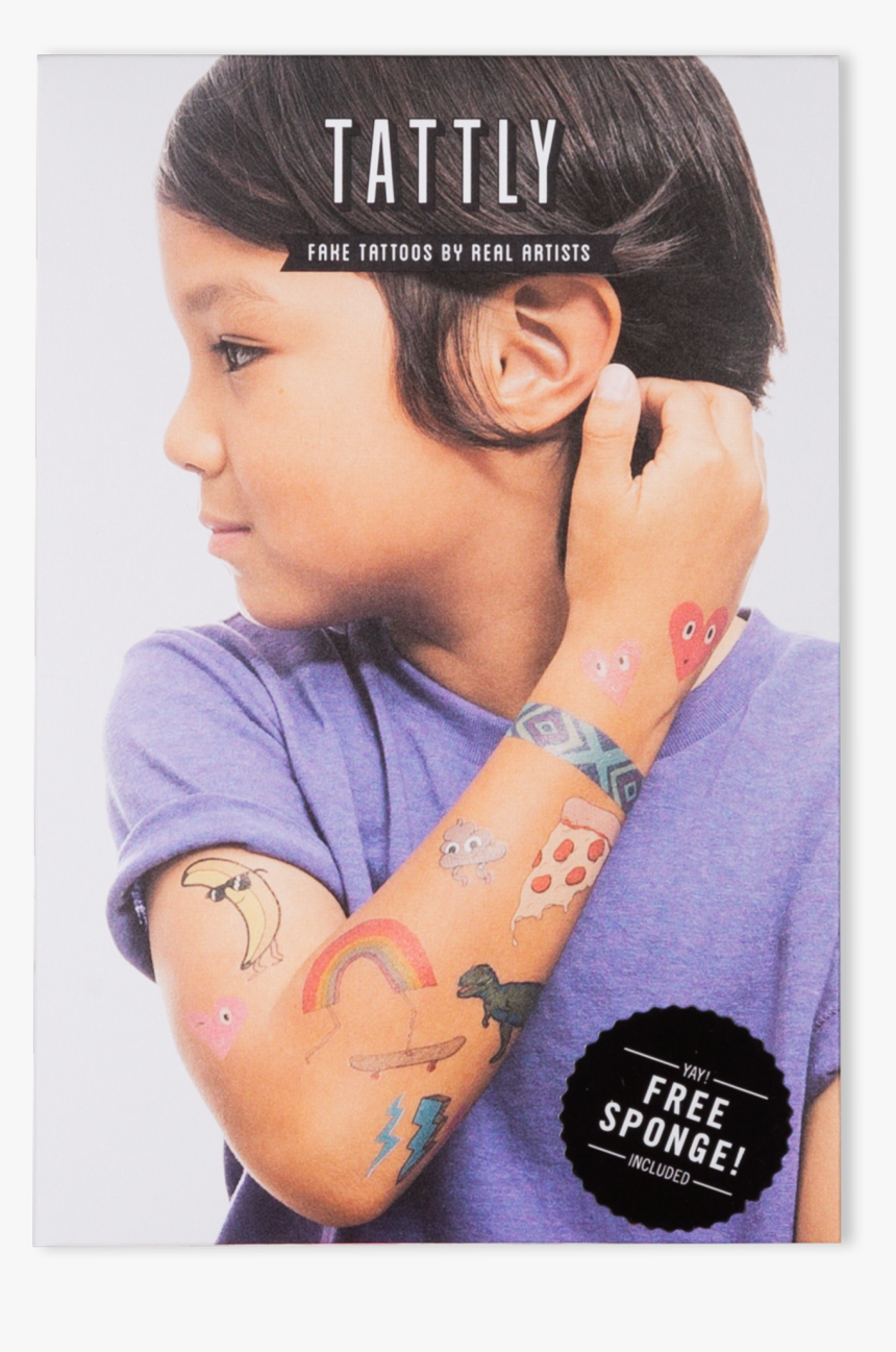 Tattly Kids Tattoo, HD Png Download , Transparent Png Image - PNGitem