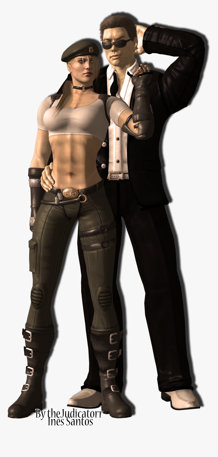 Sonya And Johnny Cage By Yneziinha Johnny Cage, Sonya - Sonya Y Johnny ...