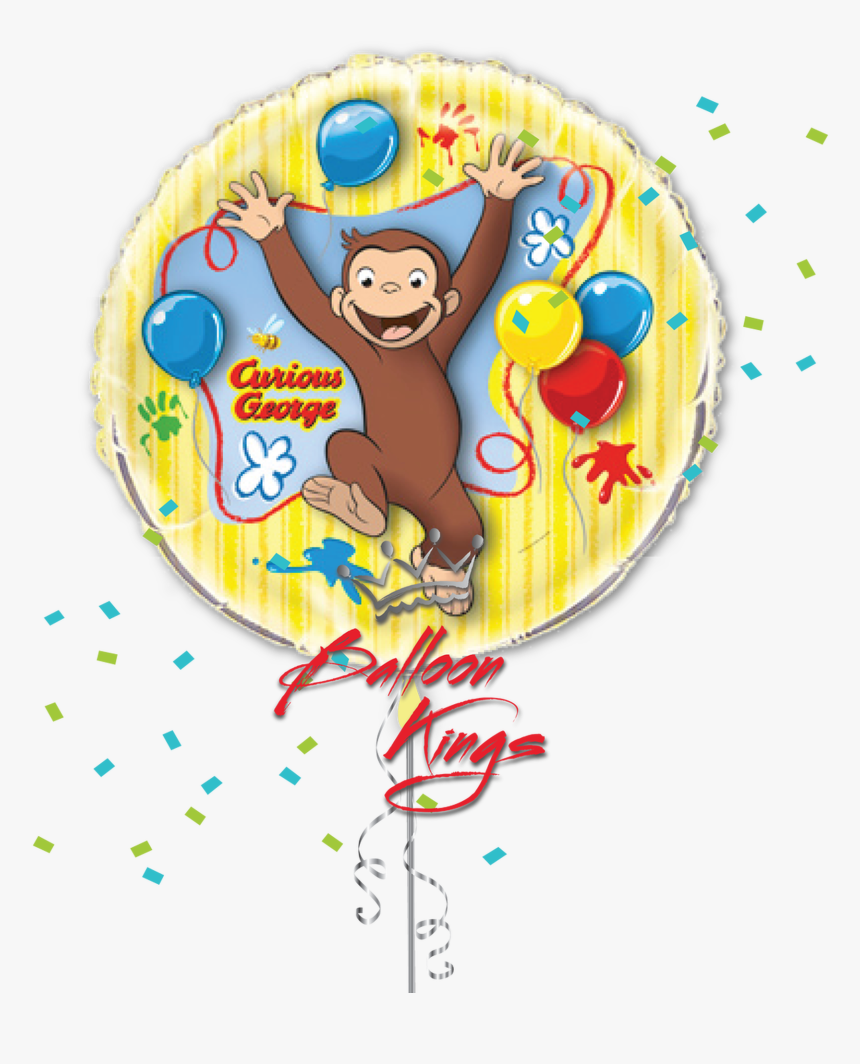 Curious George Balloons, HD Png Download , Transparent Png Image - PNGitem