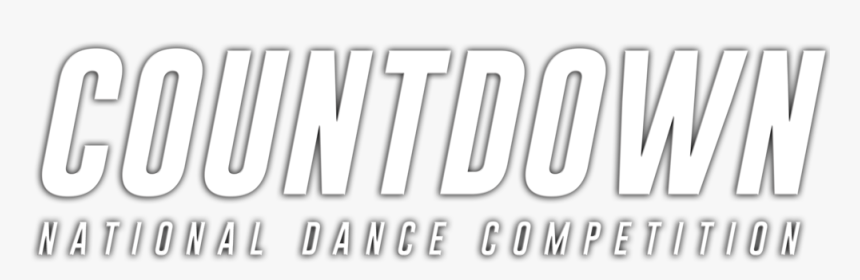 Countdown Logo White No Box, HD Png Download , Transparent Png Image ...