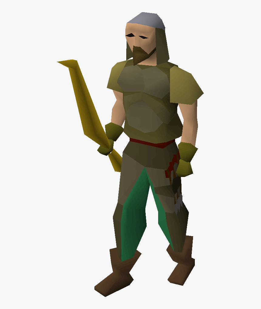Old School Runescape Archer, HD Png Download , Transparent Png Image ...