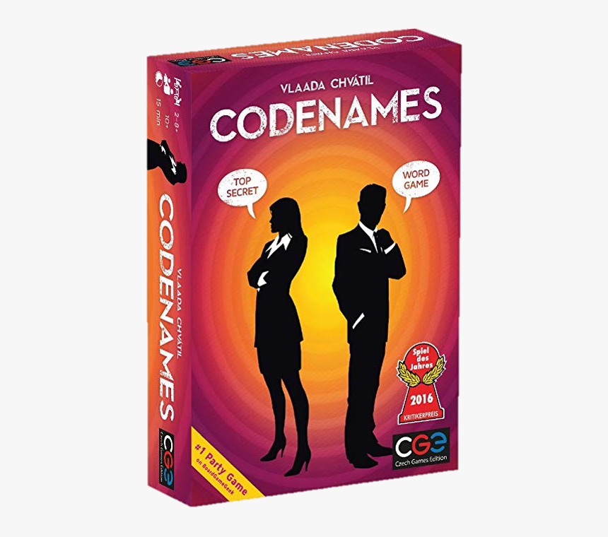 Board Game Box - Code Names Game Box, HD Png Download , Transparent Png ...