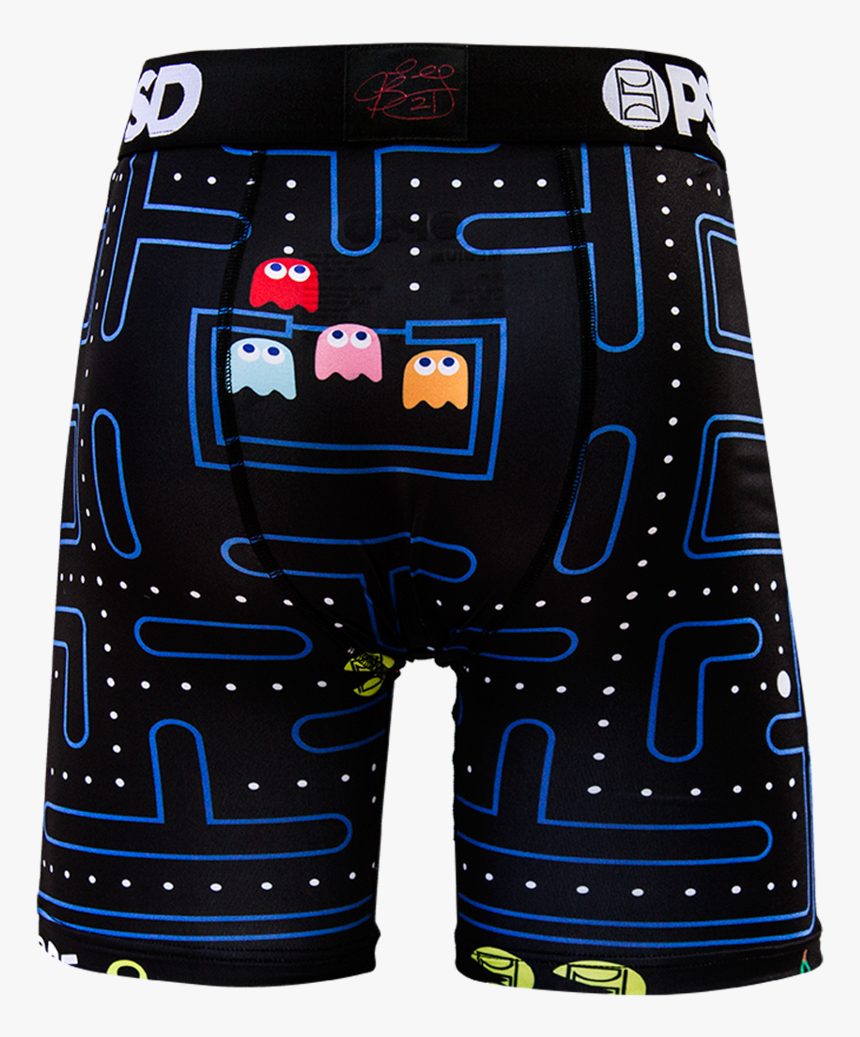 Psd Underwear Jimmy Butler Game Over Pac Man Nintendo - Board Short, HD ...