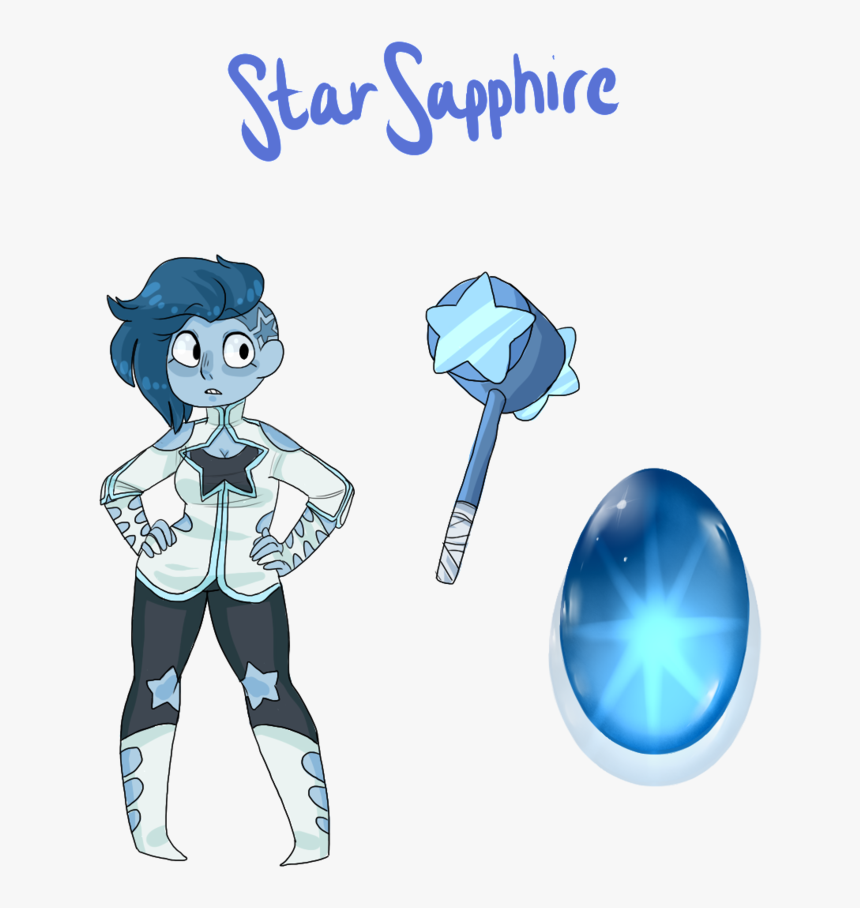 Star Sapphire By Talkypocky - Steven Universe Star Gem, HD Png Download ...