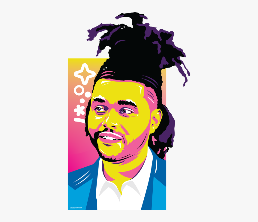 The Weeknd *part Of The Piece Is Transparent Reblog - Illustration, HD ...