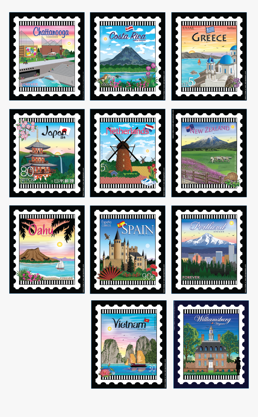 2017 New Stamps - Postage Stamp, HD Png Download , Transparent Png ...