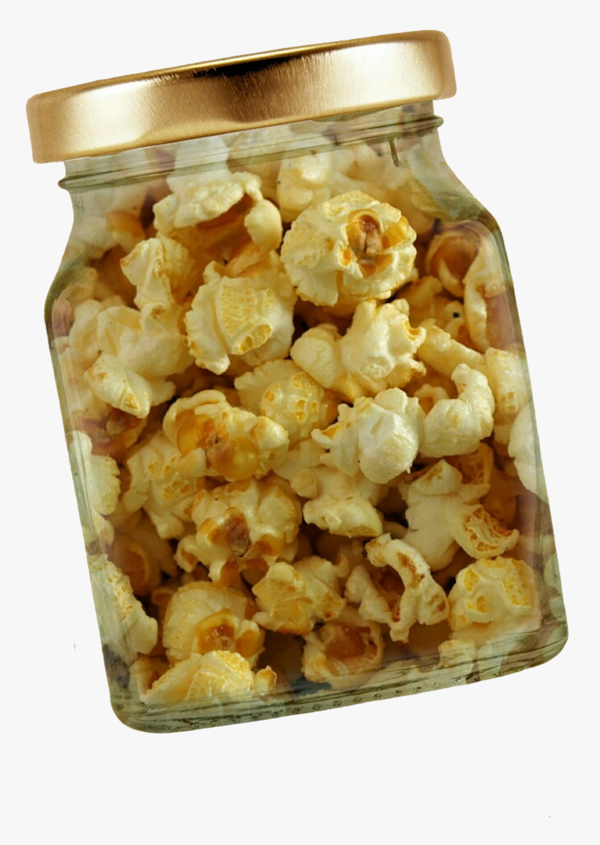 Popcorn In Jar Png Image - Popcorn, Transparent Png , Transparent Png ...