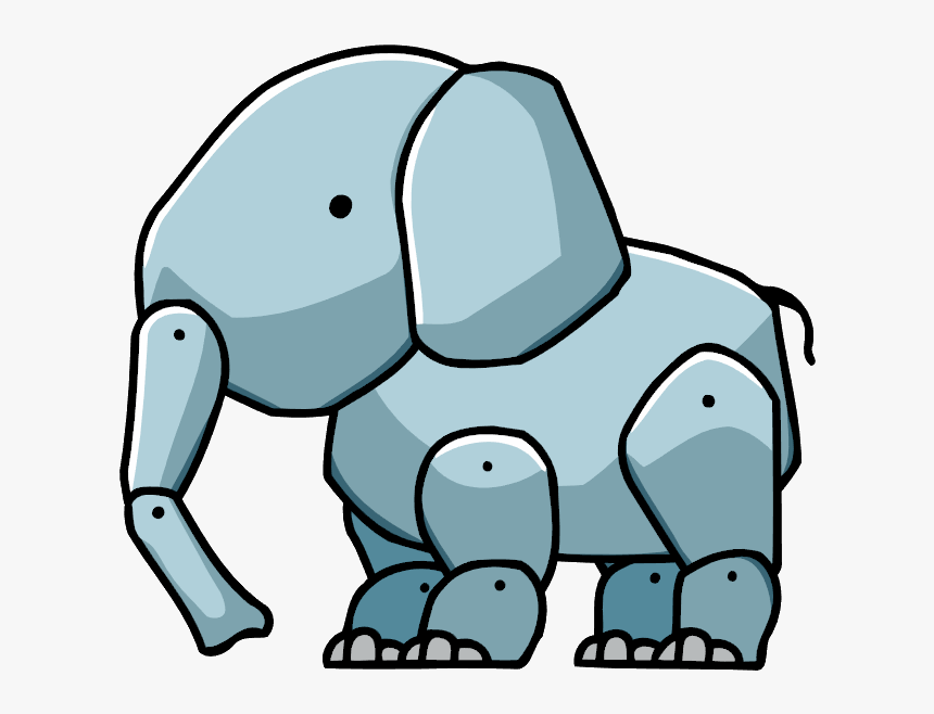 Scribblenauts Elephant Clipart , Png Download - Scribblenauts Unlimited ...