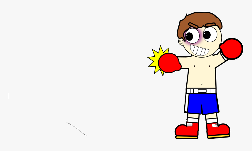 Cartoon Boxer Man - Boxer Clipart Png, Transparent Png , Transparent ...