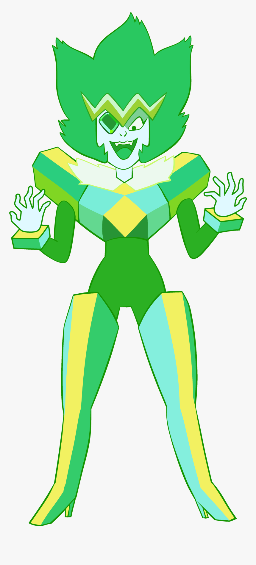 Transparent Unibrow Png - Full Body Steven Universe Emerald, Png ...