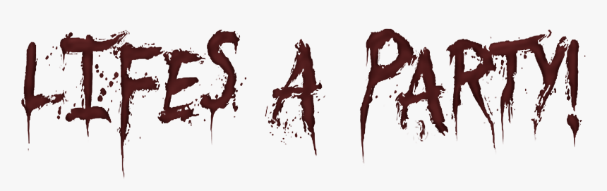 Blood Text Png, Transparent Png , Transparent Png Image - PNGitem