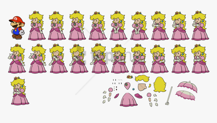 Super Paper Mario Princess Peach