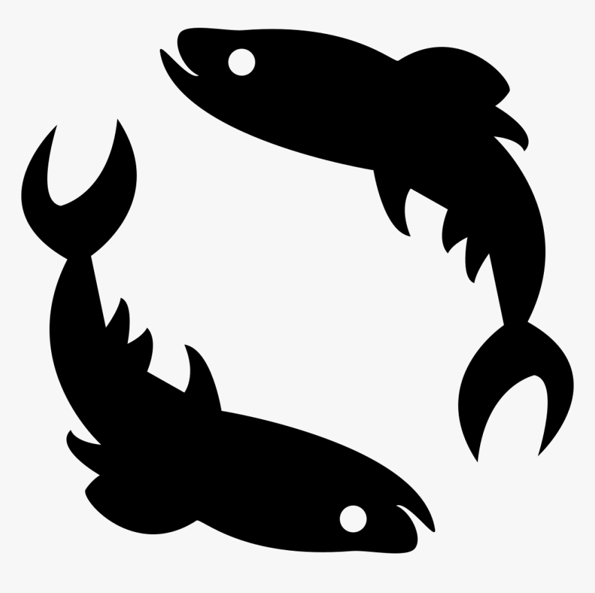 Pisces Zodiac Sign - Zodiak Pisces Icon Png, Transparent Png ...